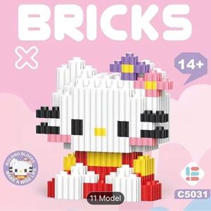 Sanrio | Toys | Hello Kitty Building Block Lego Set Nwt | Poshmark